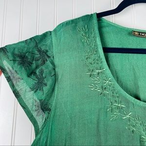 raya sun | Dresses | Raya Sun Plus Size Dress Embroidered Beach Dress ...